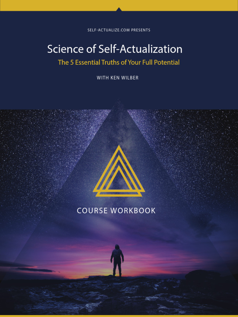 The Science of Self Actualization Course Workbook | PDF | Self ...