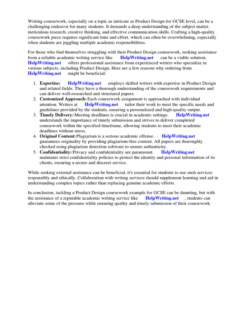 Product Design Coursework Example Gcse | PDF | Http Cookie | Design