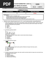 Soal Pas Pjok Kelas 4 Semester 2 Kurikulum Merdeka | PDF | Olahraga & Rekreasi