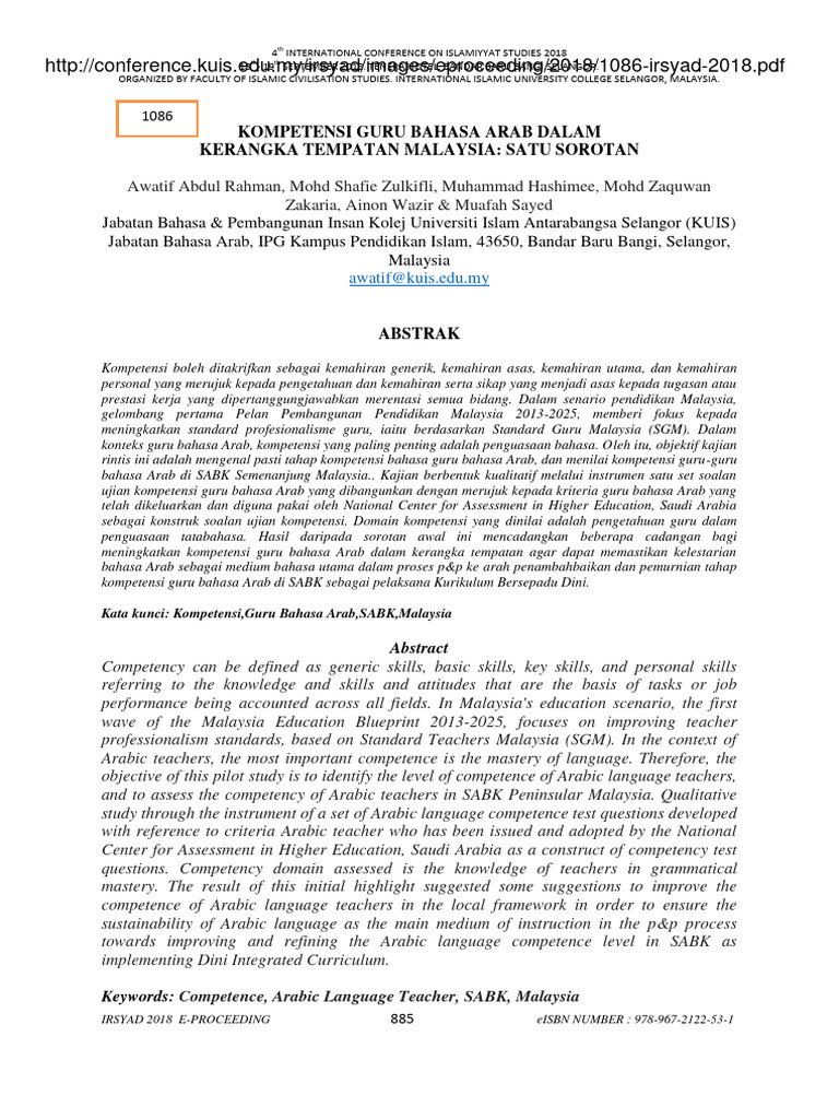 1086-Irsyad-2018 Edited | PDF