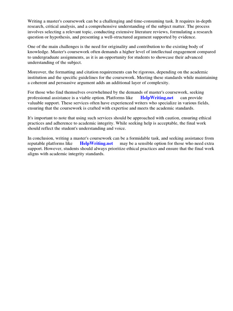 Master Umk Coursework | PDF | Thesis | Doctor Of Philosophy