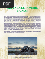 La leyenda del hombre caimán | PDF