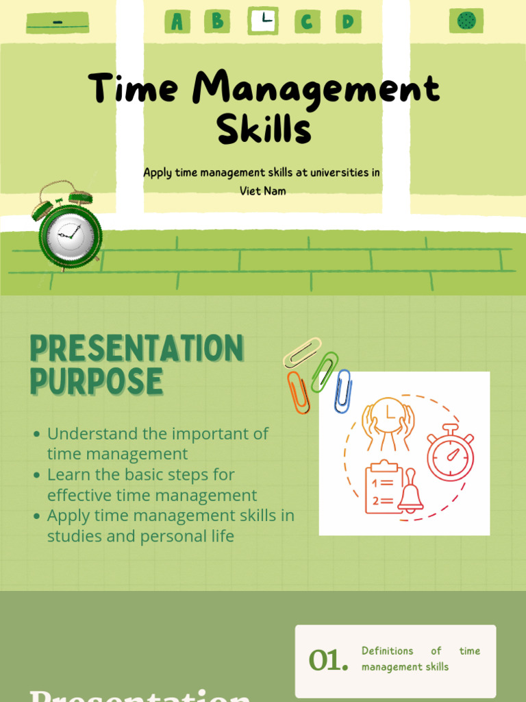 Thuyettrinh | PDF | Time Management | Professional Skills