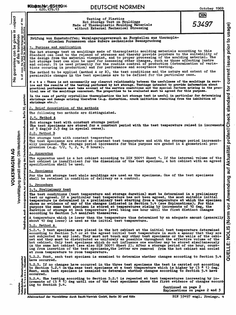 Din 53497 | PDF
