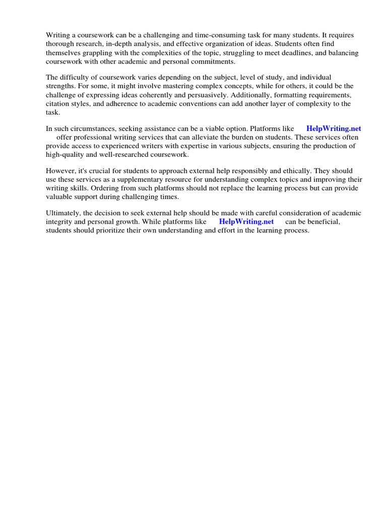 Coursework Sample | PDF | International Law | Curriculum