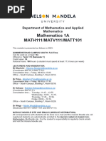 MAT 105 Course Overview and Guidelines | PDF | Integral | Function ...