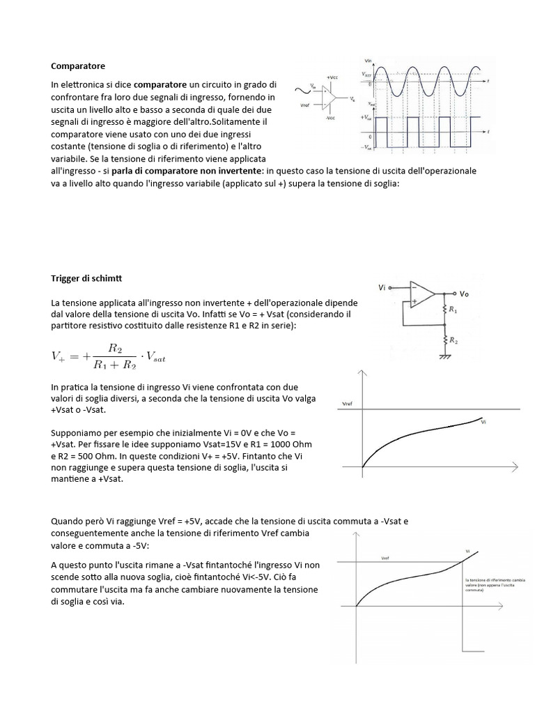 Comparatore | PDF