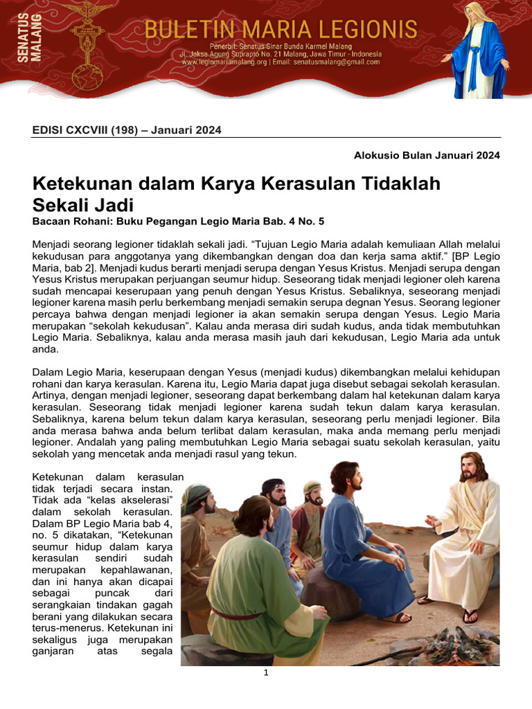 Buletin Senatus Jan24 | PDF