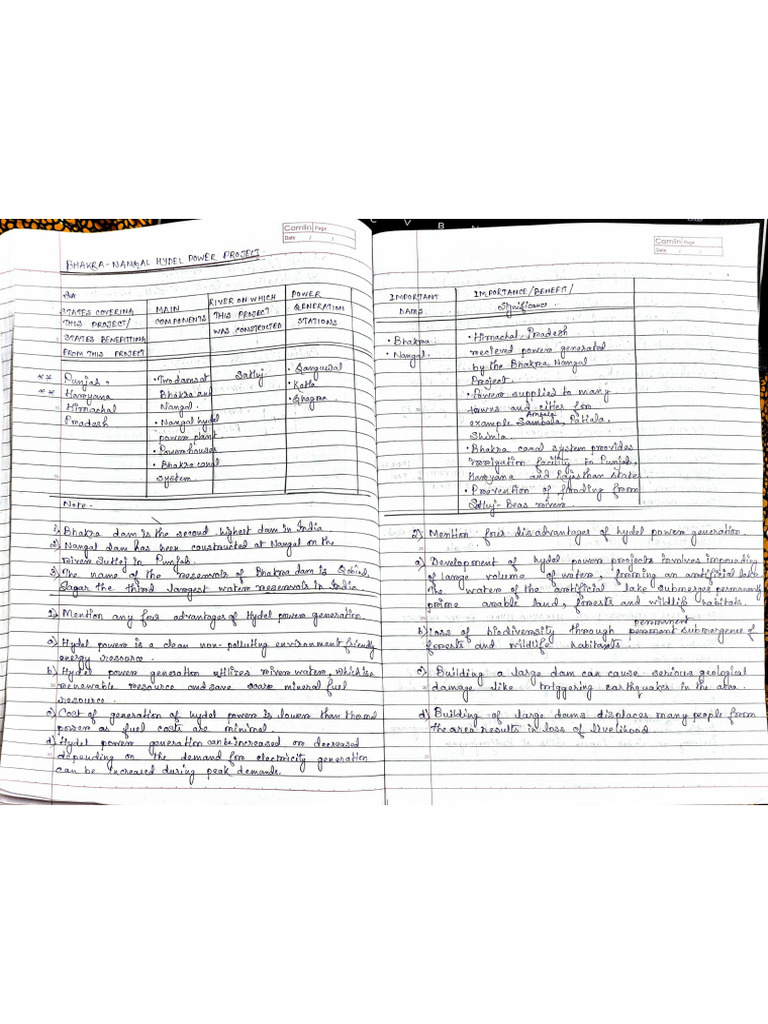 Hydel Power Project and Mineral, Energy Resources | PDF