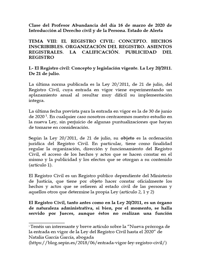 Estado de Alerta. Clase Del Profesor Abundancia Del Día 16 de Marzo de ...
