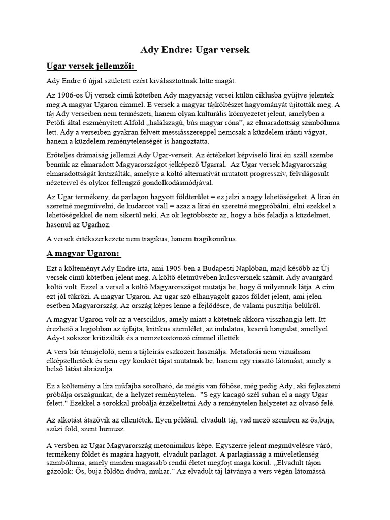 Ugar Versek | PDF