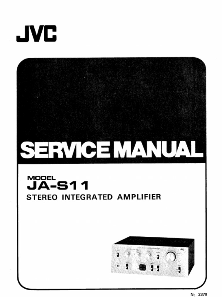 JVC Ja-S11 | PDF