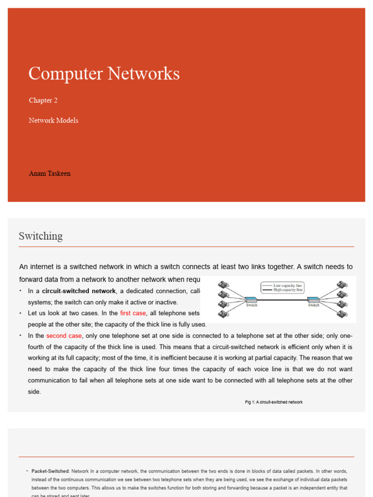 Computer Networks | PDF | Osi Model | Internet Protocol Suite