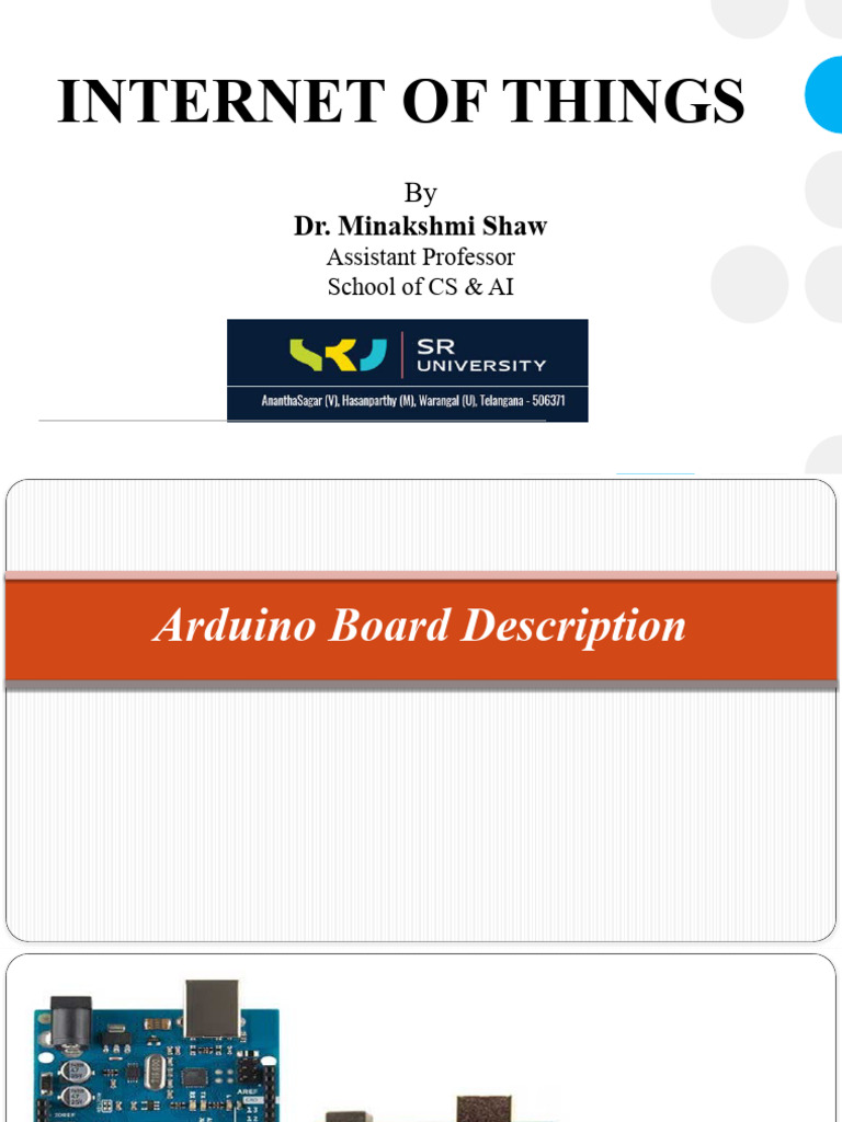 Arduino Board And Tinkercad Introduction Pdf Arduino Sensor 7681