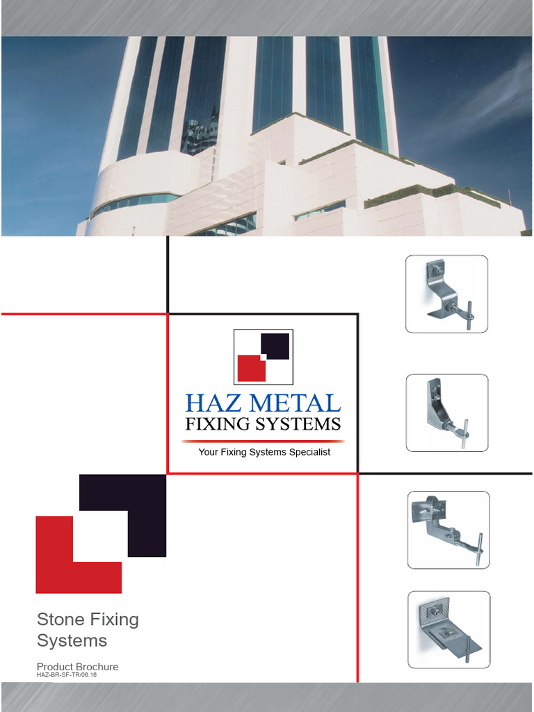 Stone Fixing Systems Guide | PDF | Building | Real Estate