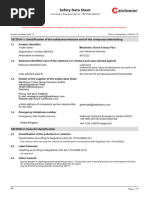 Safety Data Sheet: perma SF01 Grease | PDF | Waste | Firefighting