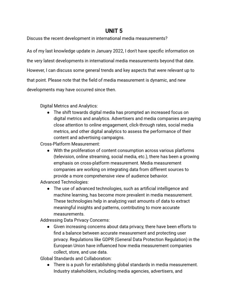 Unit 5 | PDF | Target Audience | Advertising