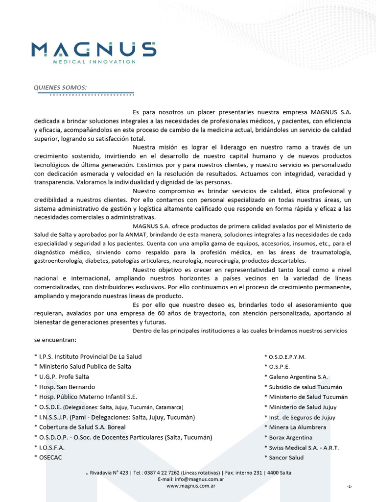 MAGNUS | PDF | Ciencia y matemáticas