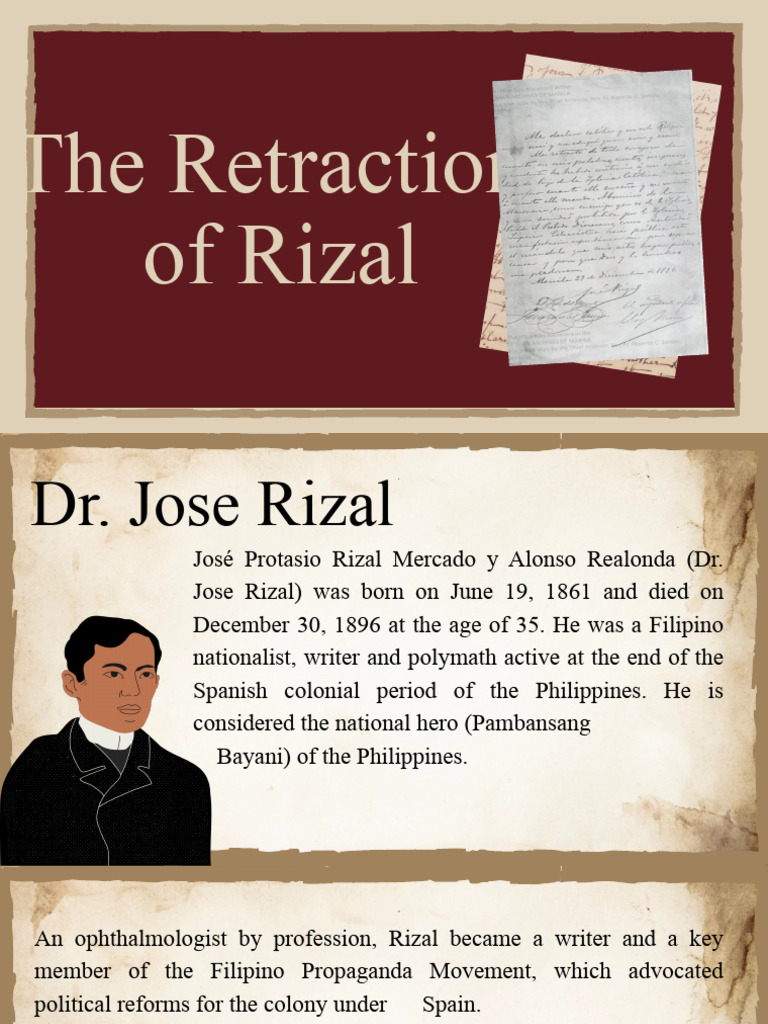 Rizal's Retraction Controversy | PDF