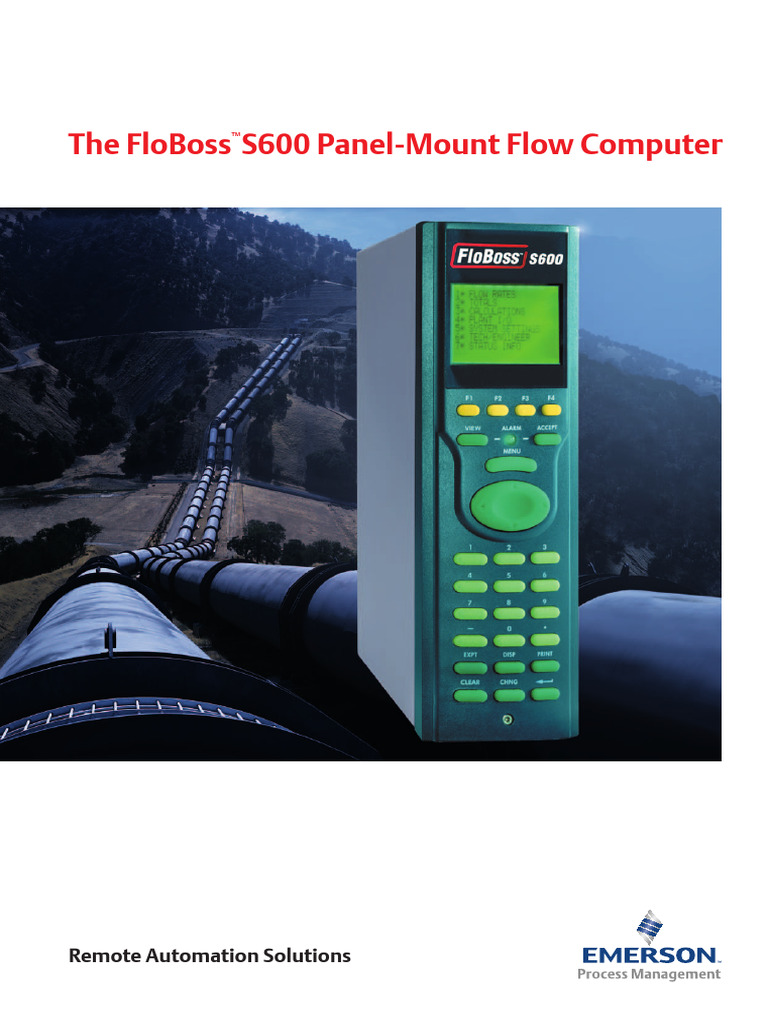 Flow Computer | PDF | Flow Measurement | Input/Output