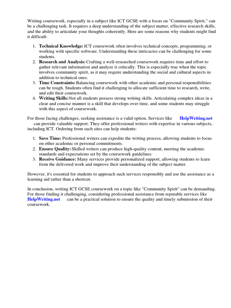 ICT GCSE Coursework Support | PDF | Educational Technology | Http Cookie
