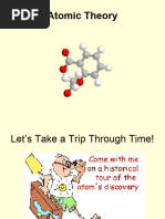 Atomic Theory Timeline Democritus John Dalton Michael | PDF | Electron ...