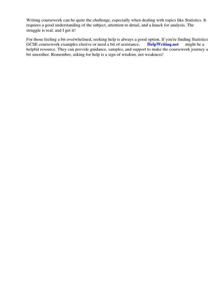 Statistics Gcse Coursework Examples | PDF | Statistics | Hypothesis Statistics Gcse Coursework Examples | PDF | Statistics | Hypothesis