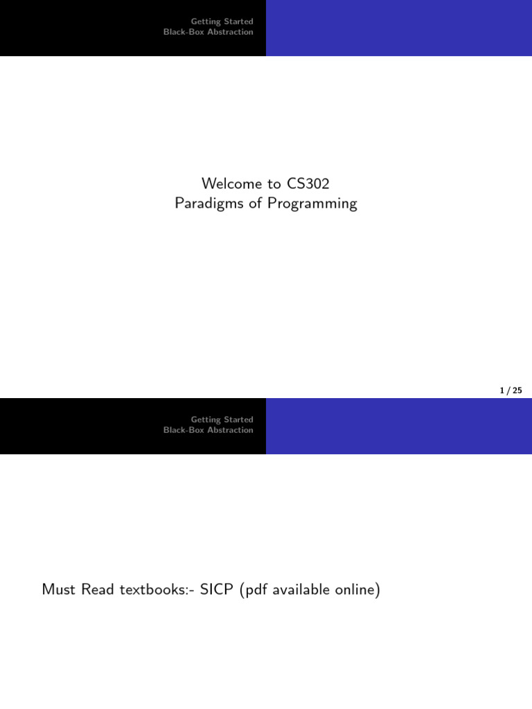 Paradigms Of Programming Pdf Parameter Computer Programming Scheme Programming Language