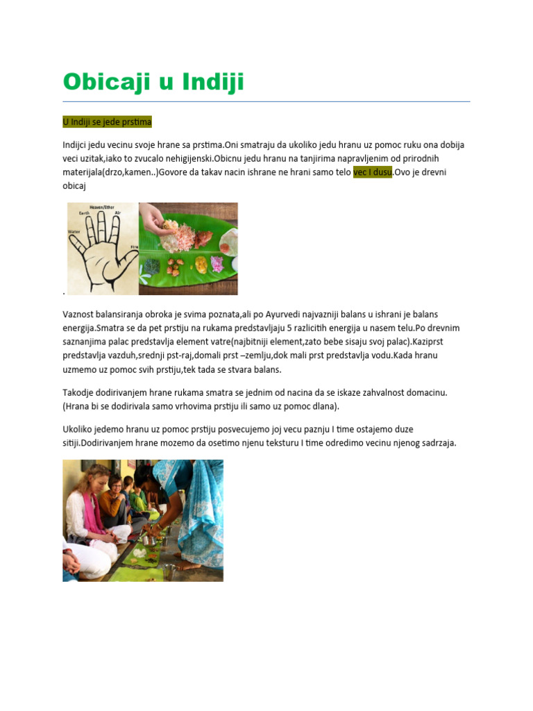 Obicaji U Indiji | PDF