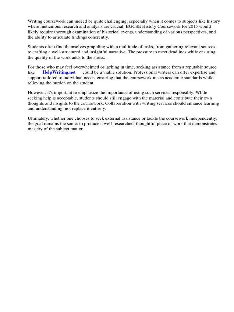 BGCSE History Coursework Guide | PDF | Franklin D. Roosevelt | Prohibition