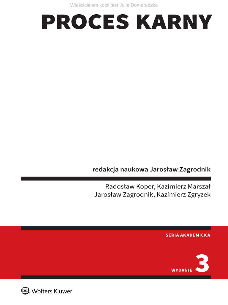 Proces Karny | PDF