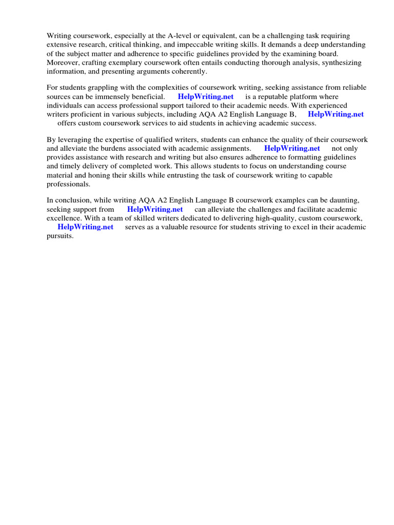 Aqa A2 English Language B Coursework Examples | PDF | Facebook | Linked In