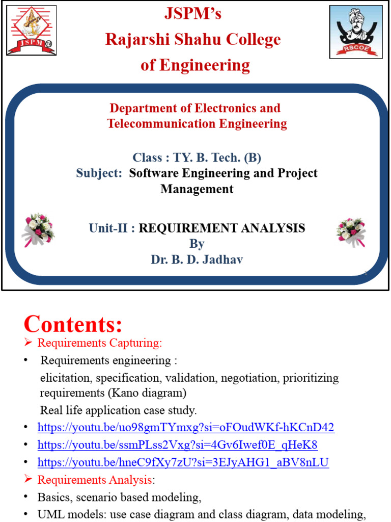 Unit-II - PPT | PDF | Unified Modeling Language | Use Case