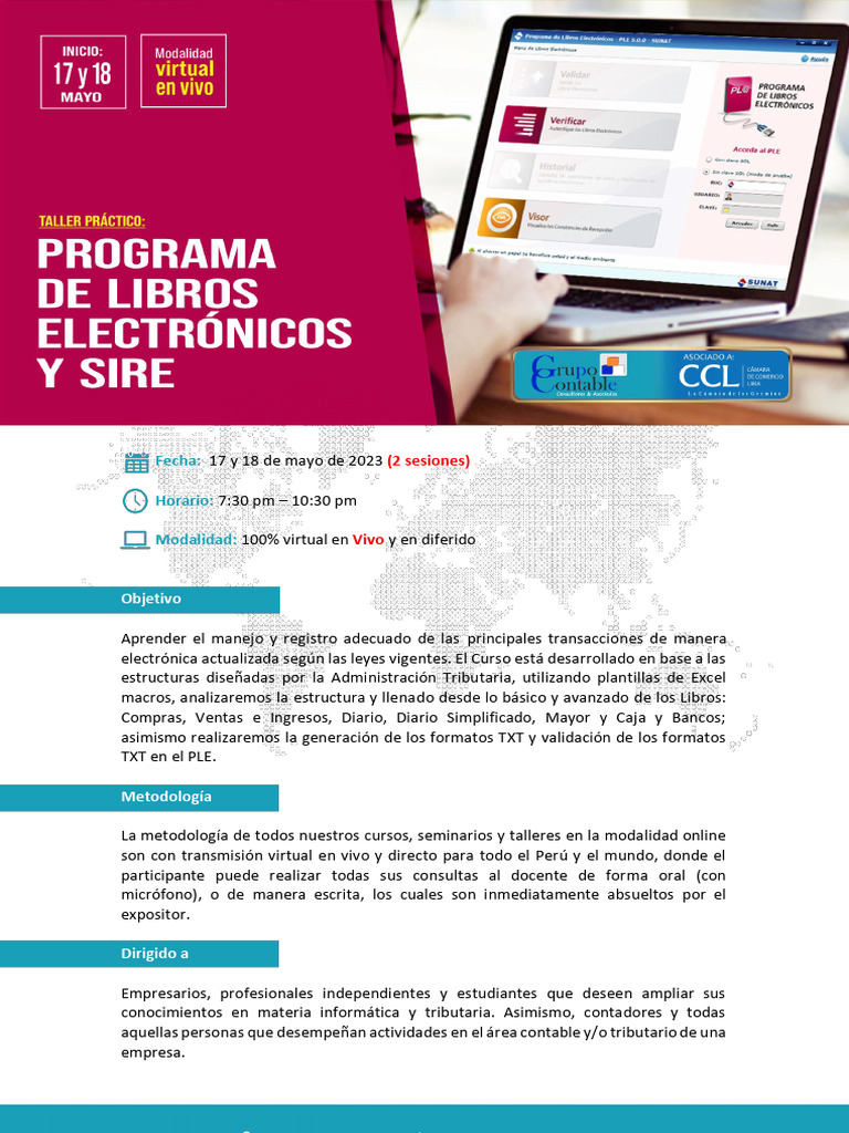 Curso de Libros Electrónicos PLE 2023 | PDF | Contador | Business