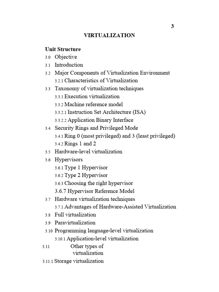 Unit 2 - Virtualization - Part1 | PDF | Virtualization | Virtual Machine