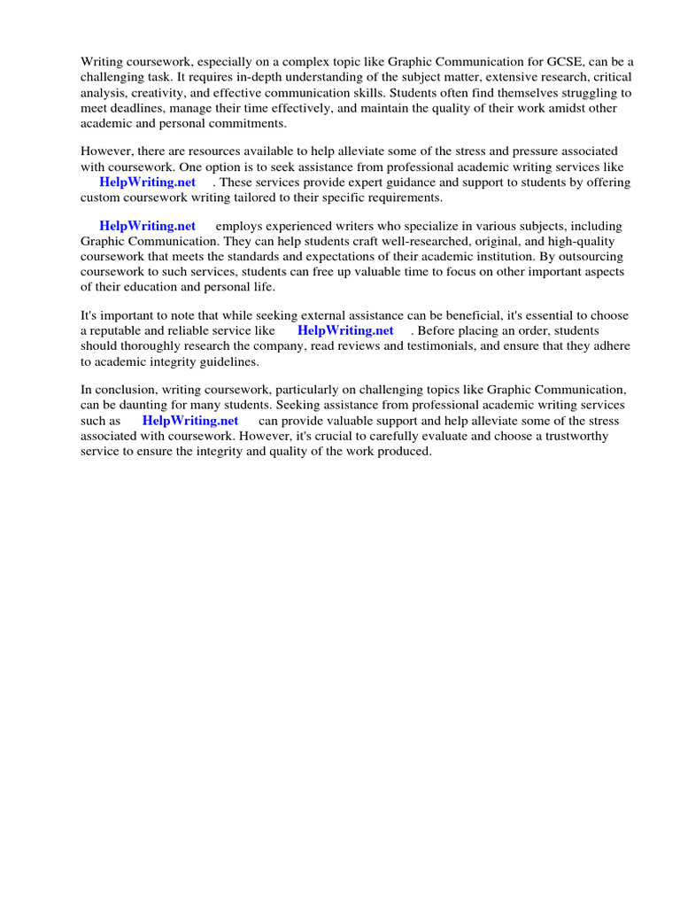 Graphic Communication Gcse Coursework | PDF | Facebook | Creativity