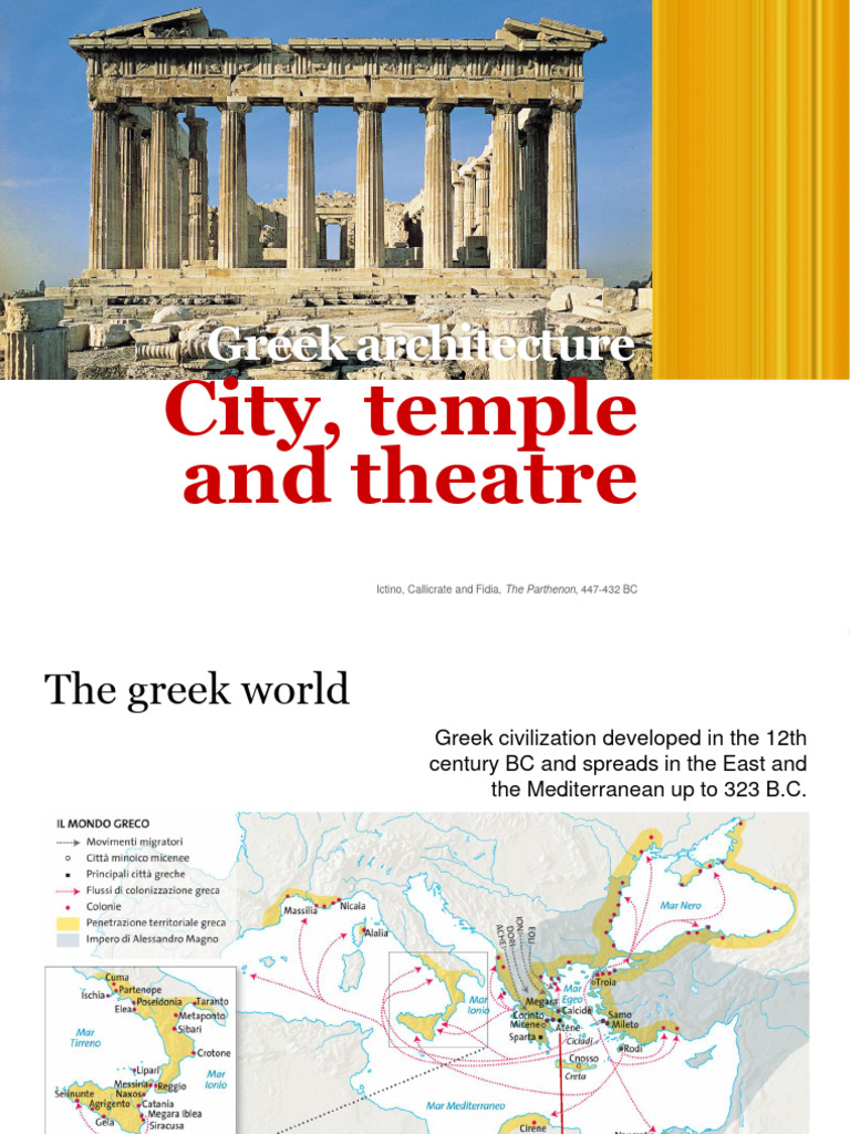 5 - Greek Architecture (Complete) | PDF | Column | Classical Antiquity