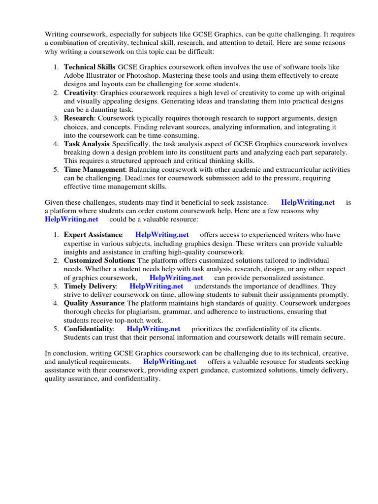 Gcse Graphics Coursework Task Analysis | PDF | Creativity | Graphics