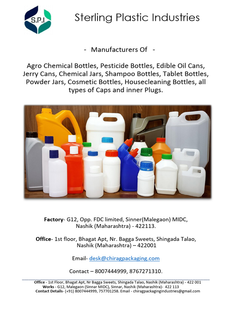 Plastic Milk Bottle | PDF