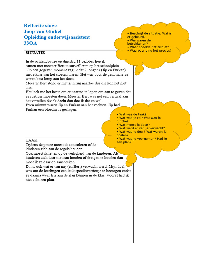 STARRT Voorbeeld | PDF