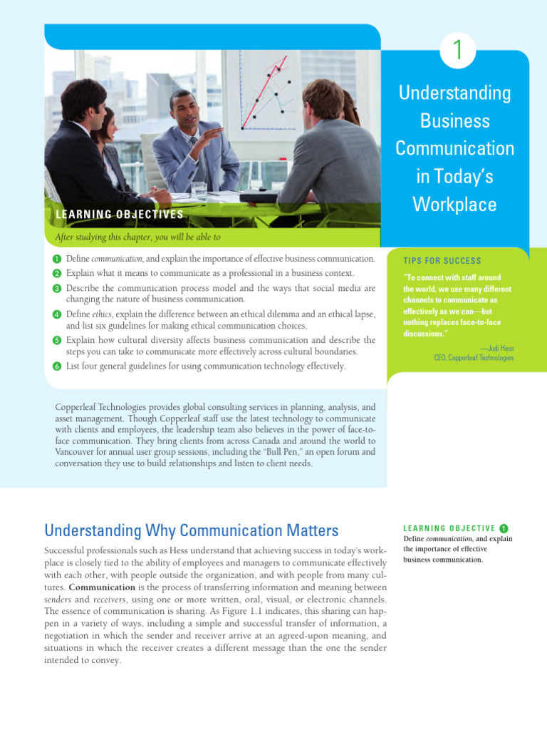 1) Reading-Business Communication | PDF | Communication | Social Media