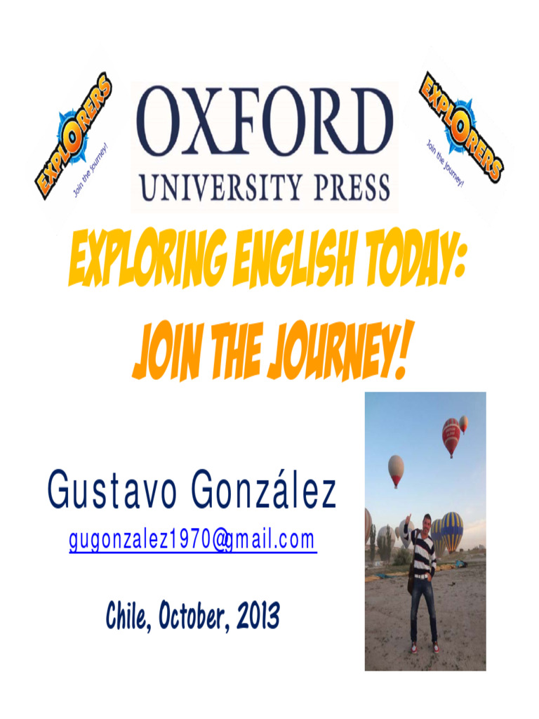 EXPLORING ENGLISH TODAY - PDF From Slides 1-Page Version | PDF | Elephant