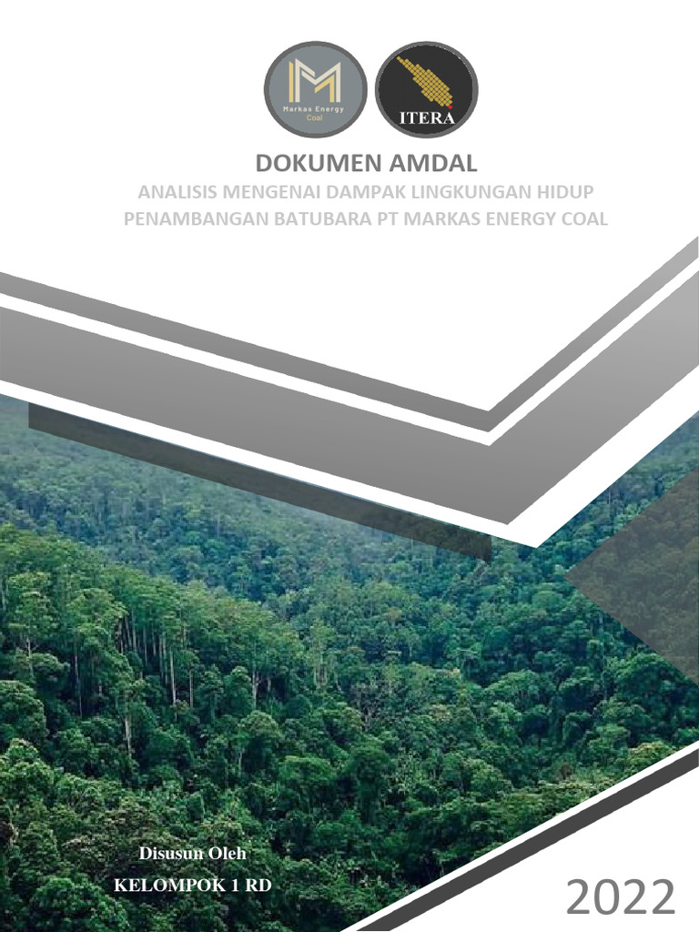 Dokumen Amdal Kelompok 1 RD | PDF | Sains & Matematika | Teknologi ...