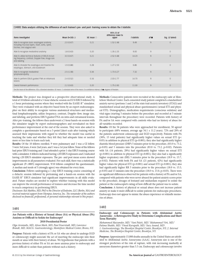 Endoscopy - and - Colonoscopy - in - Patients - With AAA | PDF ...