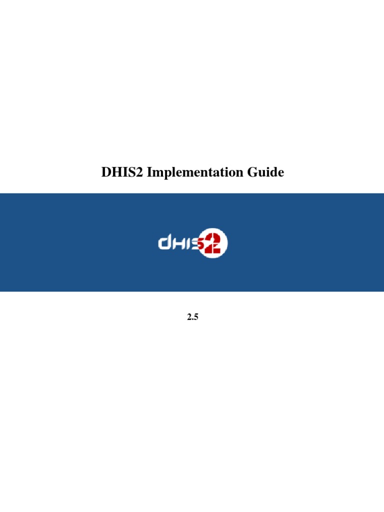 Dhis2 Implementation Guide en | PDF | Metadata | Data Quality