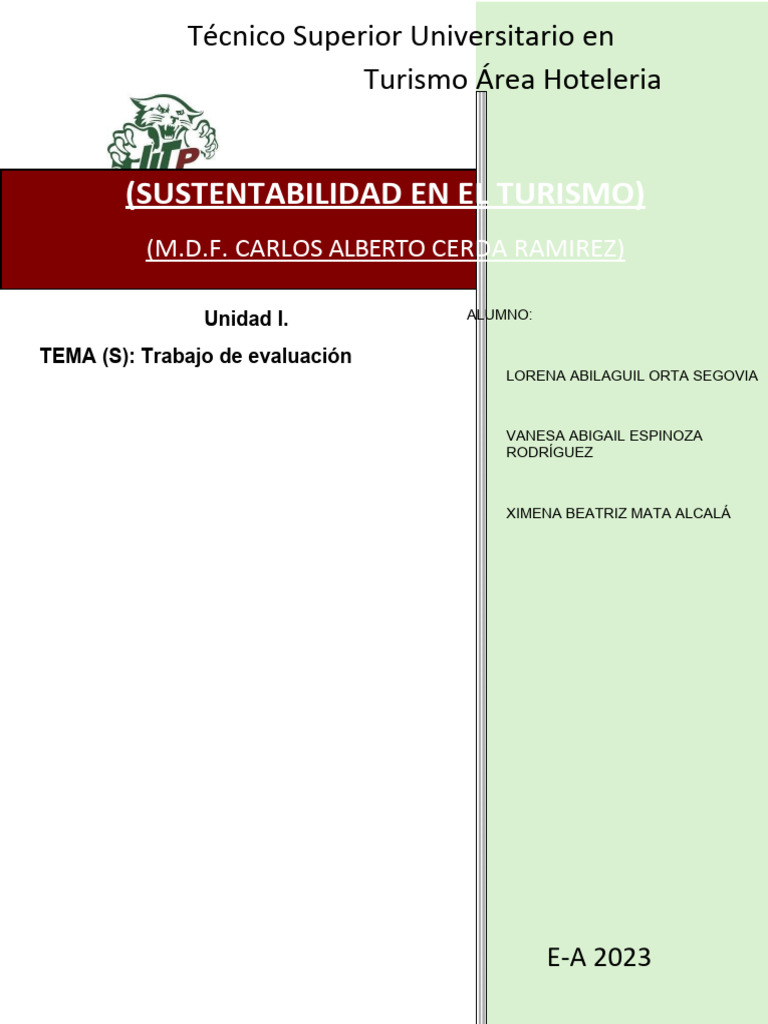 Evaluación 1.0 | PDF | Sustentabilidad | Residuos