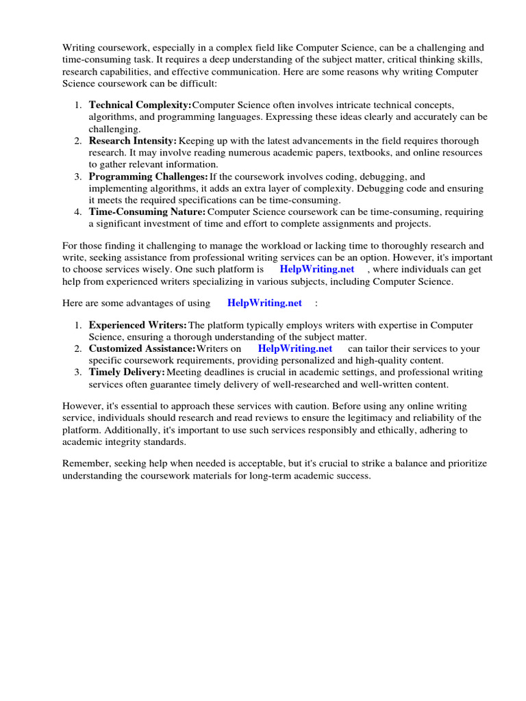 Computer Science Coursework Ideas | PDF | Computer Programming ... Computer Science Coursework Ideas | PDF | Computer Programming ...