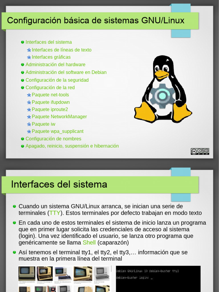 4.2.configuración Básica de Sistemas GNU Linux | Descargar gratis PDF | Distribución de Linux ...