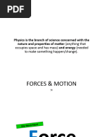 Year 9 Forces Assessment Guide | PDF | Force | Acceleration
