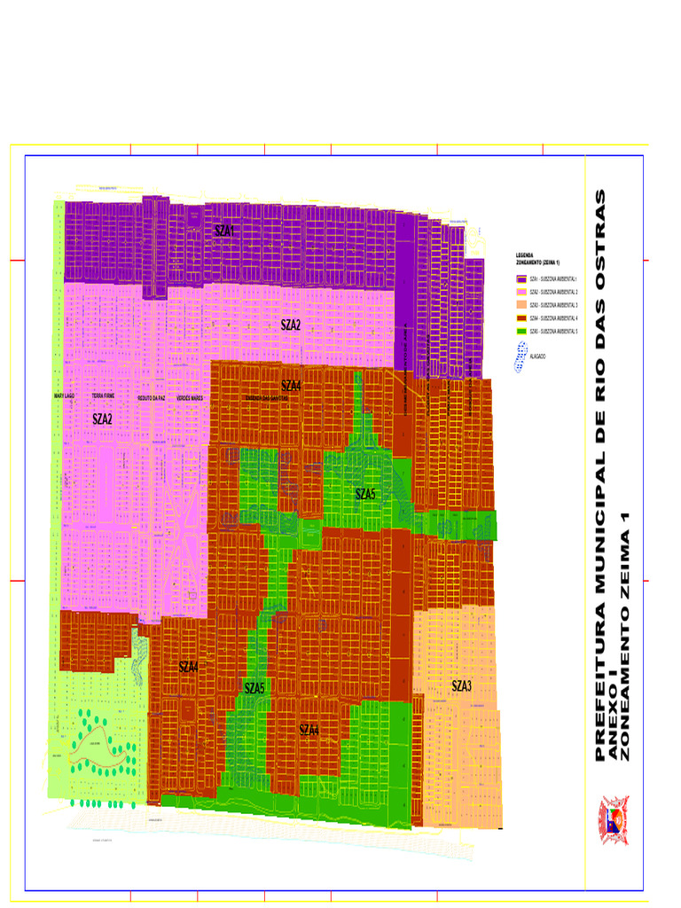Area Região Praia Enseada Das Gaivotas - Zoneamento-Zeima-1 | PDF | Ajedrez